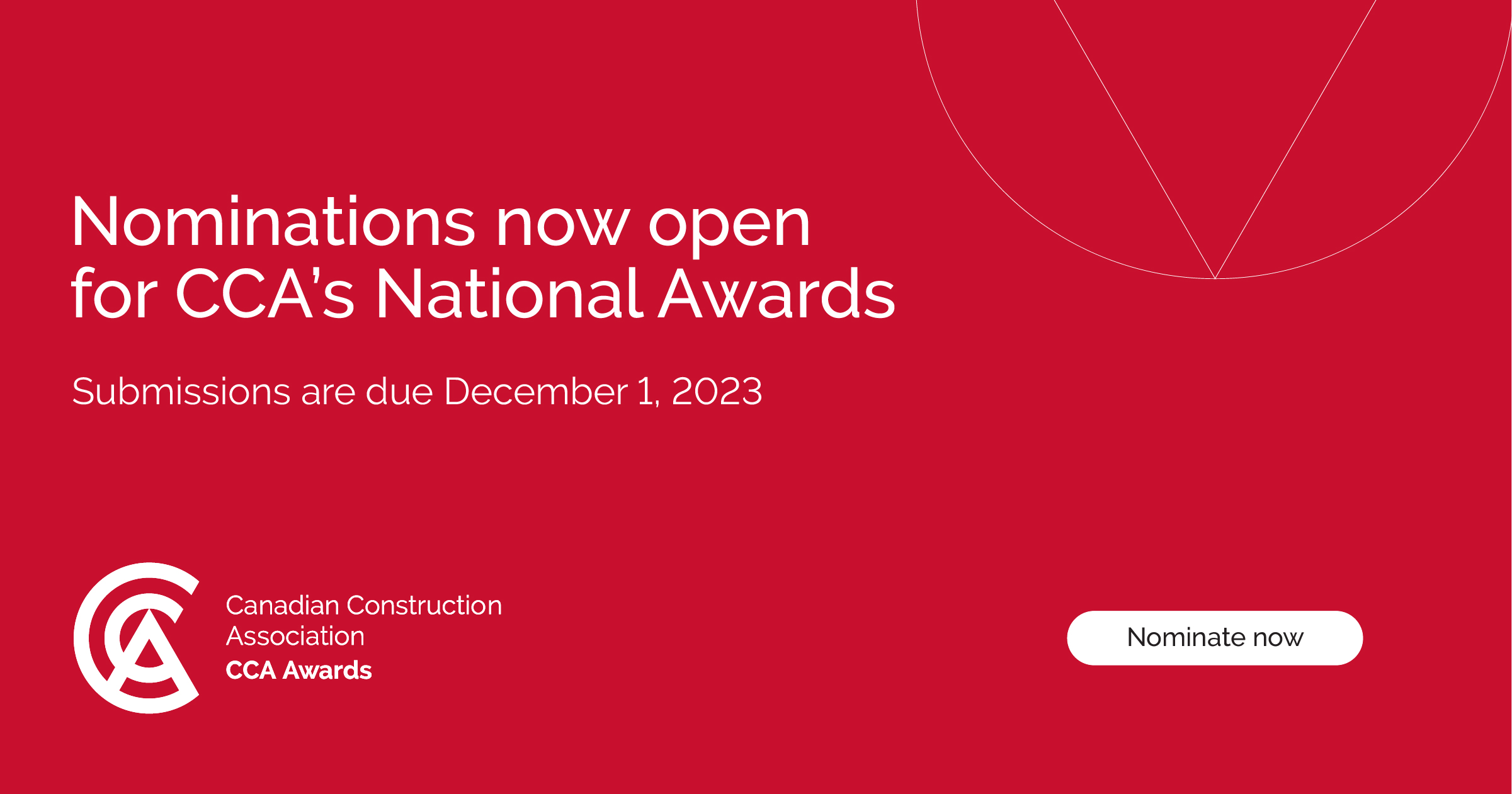 CCA National Awards – Nominations opening September 1! - Canadian ...