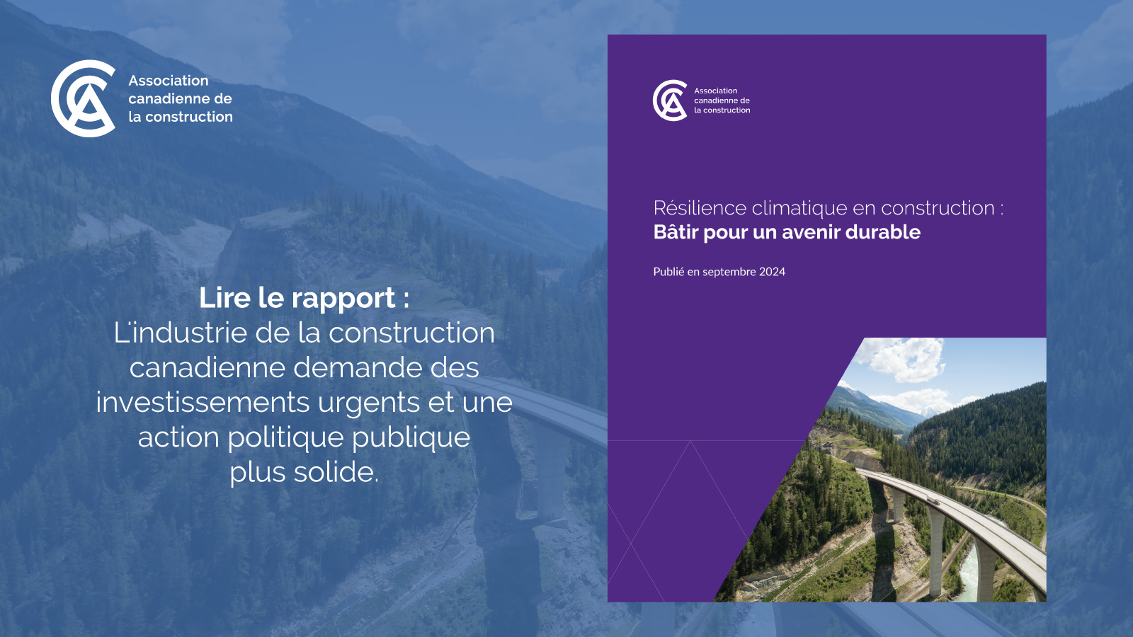 L’industrie canadienne de la construction publie un rapport clé sur la ...